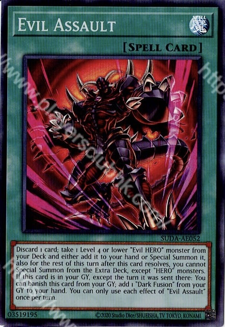 SUDA-AE052 (SR/SER)Evil Assault
