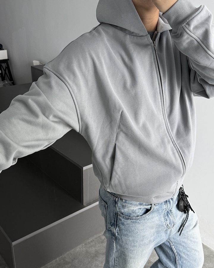 STS Cut Line Zip Up Hoodie