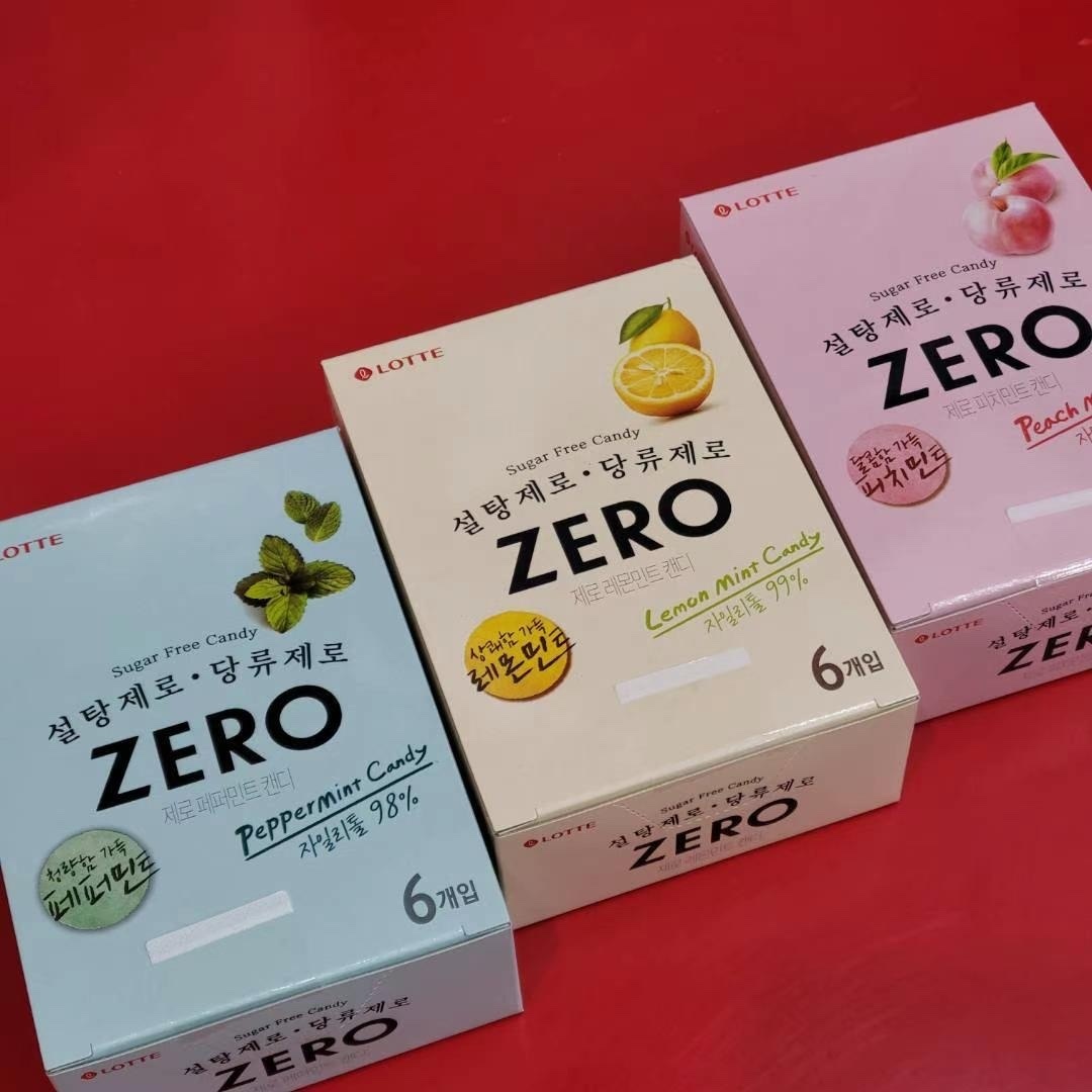 LOTTE樂天ZERO 無糖薄荷糖28g