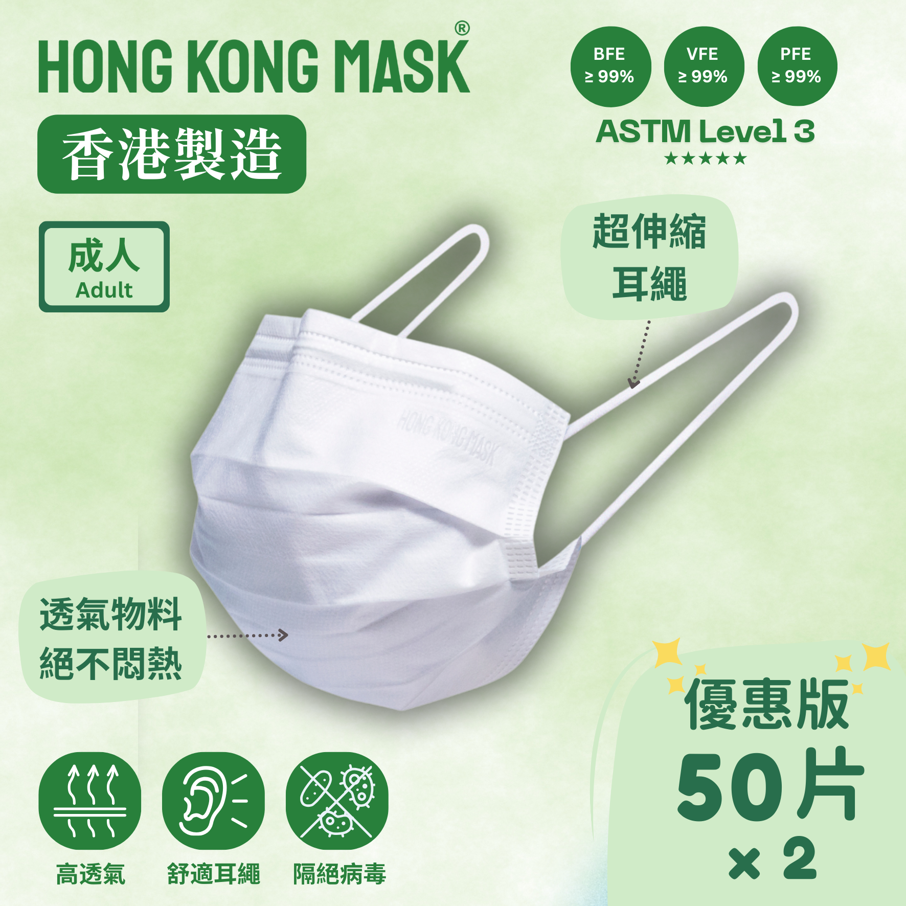 Hong Kong Mask - 熱門貨品