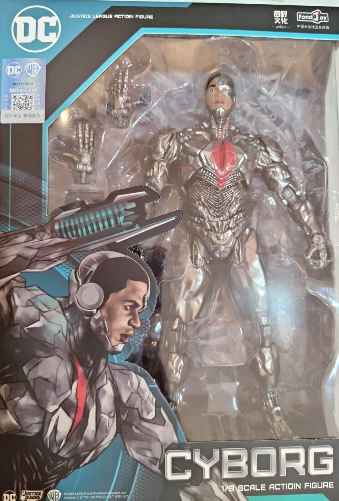 Fondjoy DC1001 1/9 比例 DC 系列 CYBORG 簡裝版