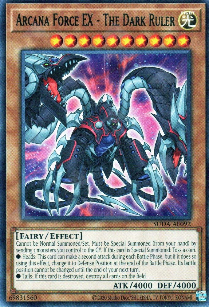 Suda-AE092 Arcana Force EX - The Dark Ruler (R)
