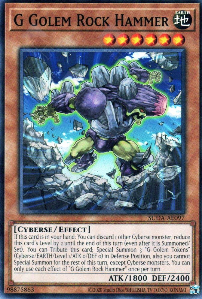 Suda-AE097 G Golem Rock Hammer (N)