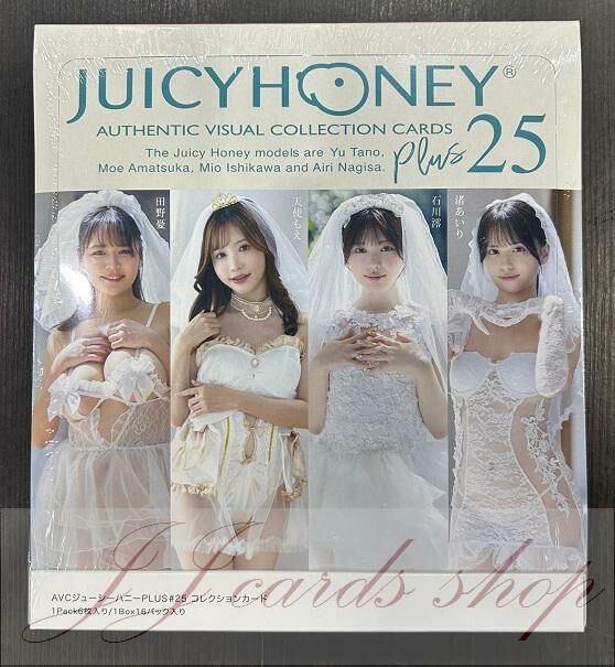 2025 Juicy Honey Plus #25 - 田野憂、天使萌、石川澪、渚愛梨 AV女優 寫真卡盒
