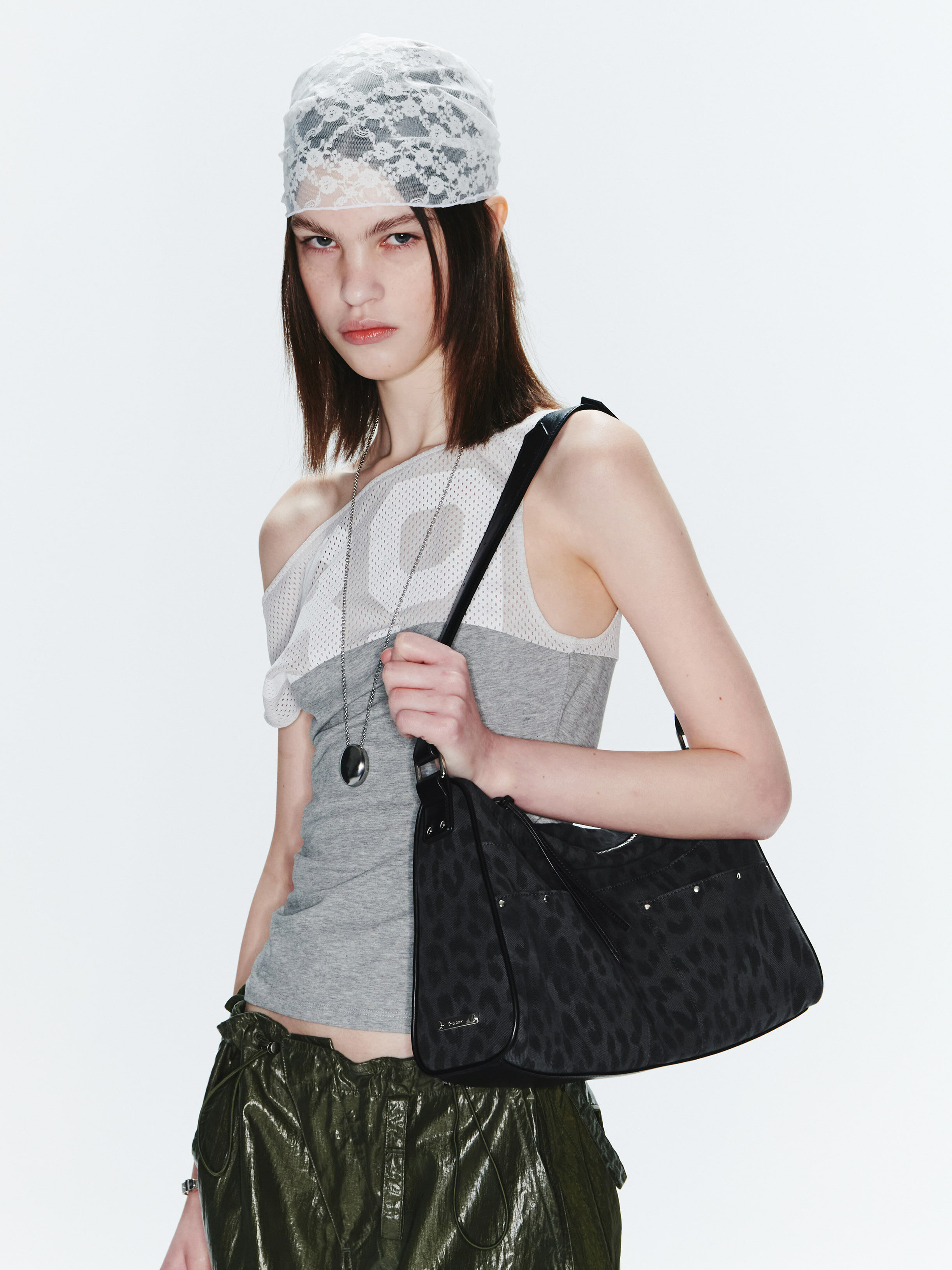 fennec - BASH BAG (LEOPARD BLACK)