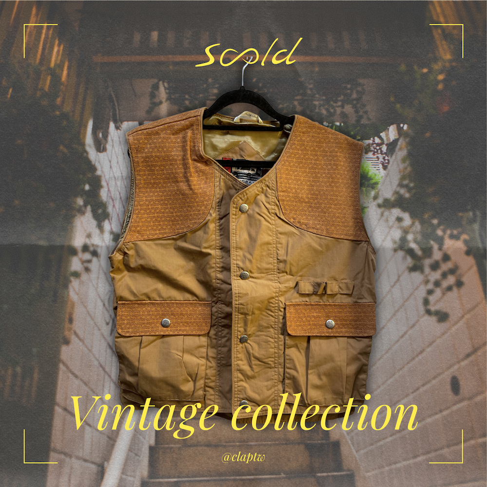 VANGRACK 4X4 狩獵風格皮革壓紋背心｜台灣製造｜極稀品