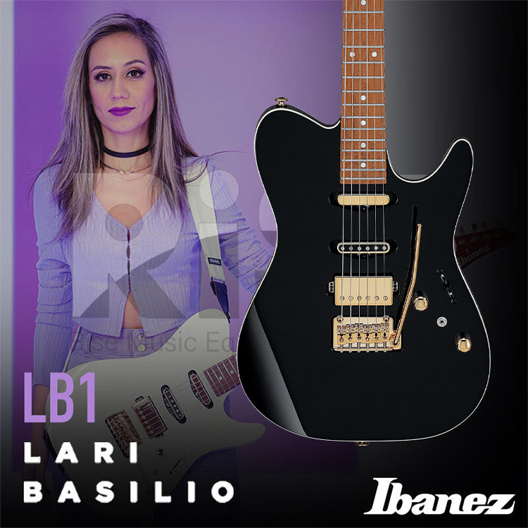 【又昇樂器.音響】Lari Basilio 簽名款 Ibanez LB1 BK 日廠 電吉他 AZ ARTIS