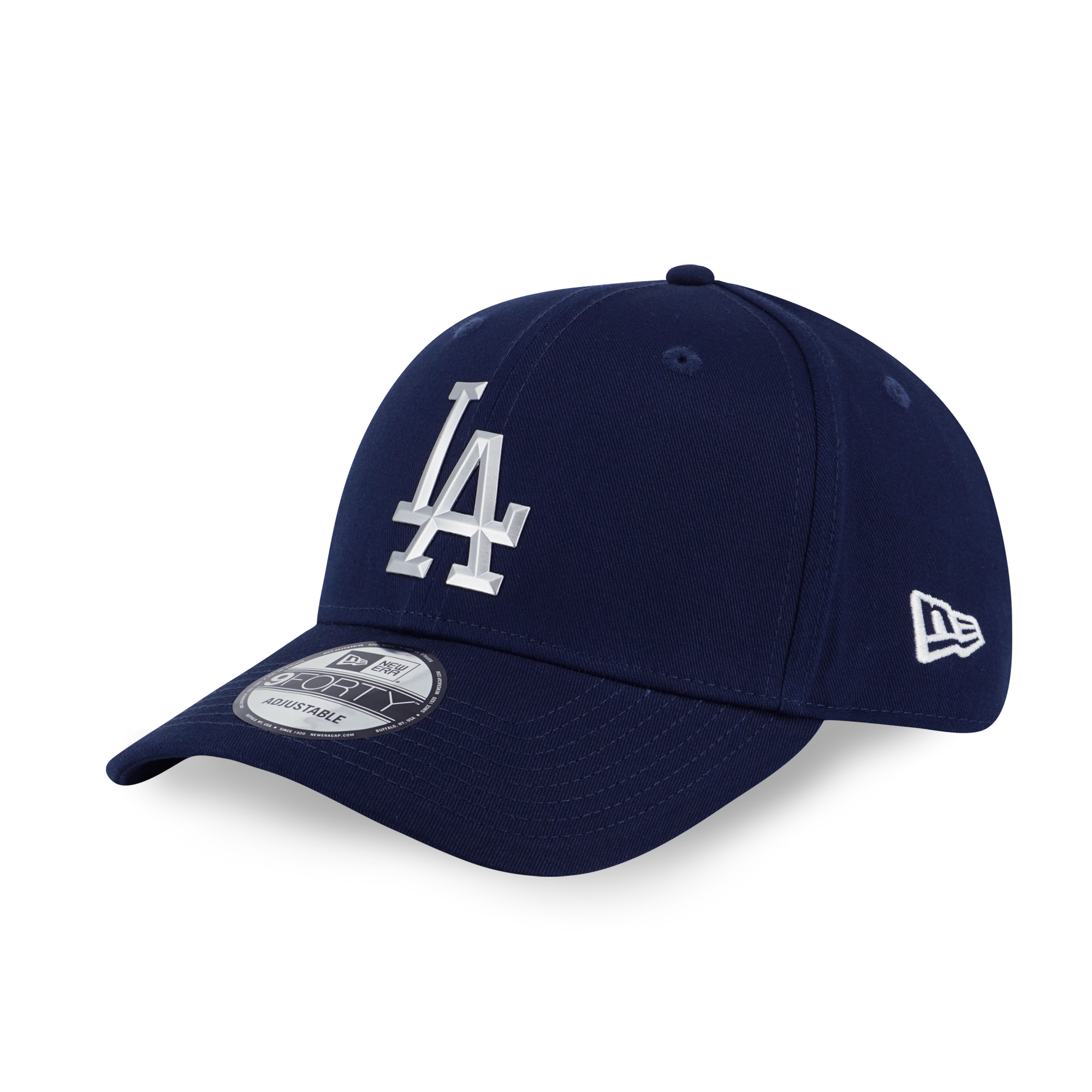 New Era - Los Angeles Dodgers TPU Badge 9Forty Grey