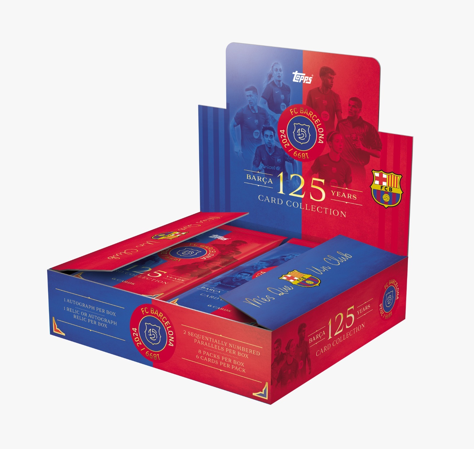 2024-25 Topps Barcelona 125th Anniversary Box