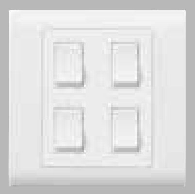 MK Essentials 意莎 4位雙控開關掣