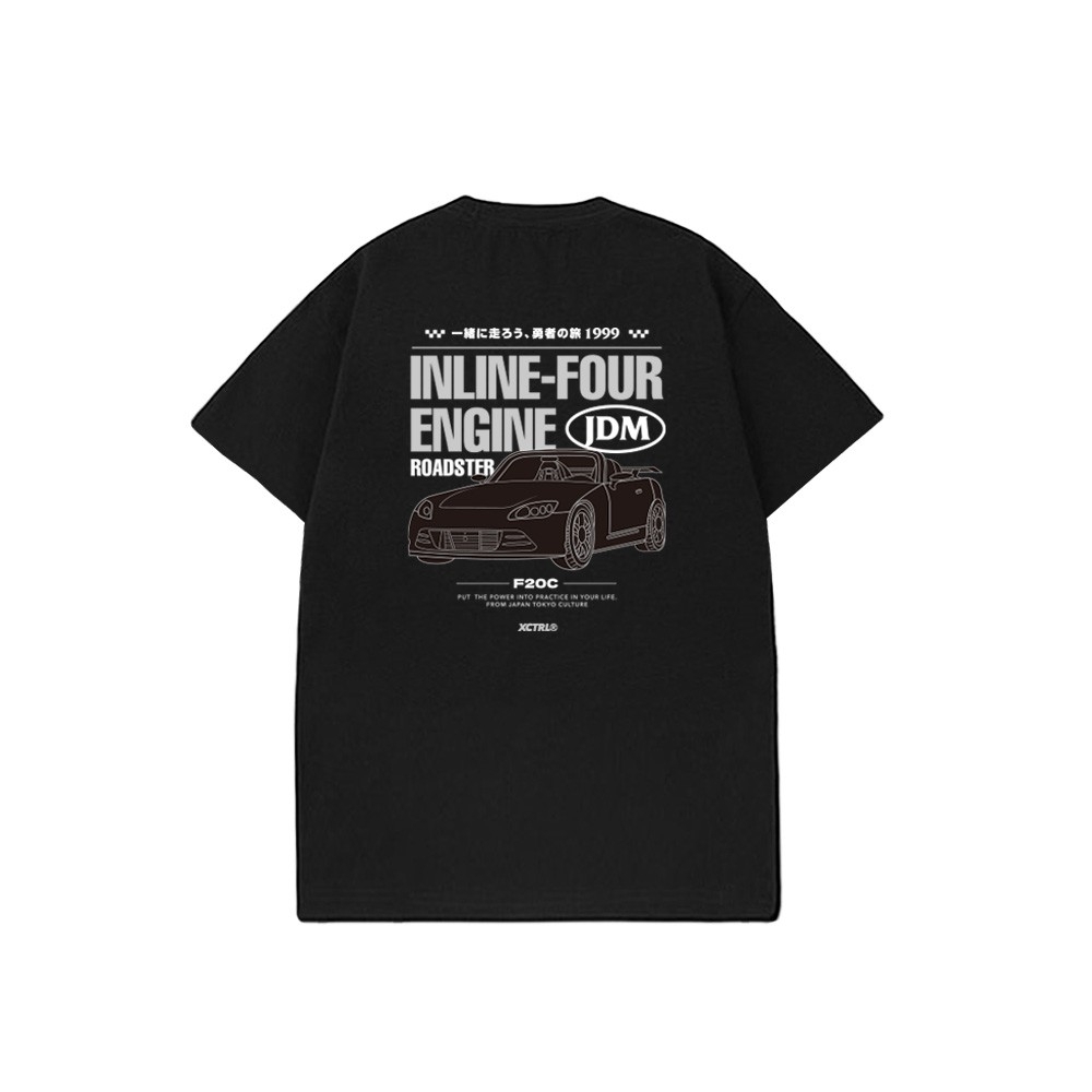 XCTRL 勇者之旅短T-黑