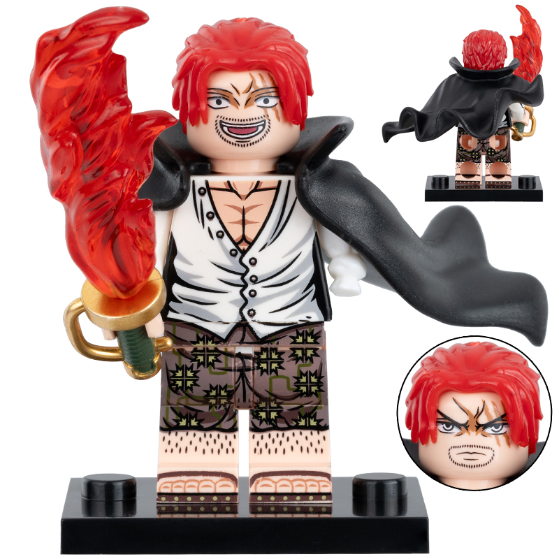 One Piece Shanks Custom Minifigures Fit lego XH2043