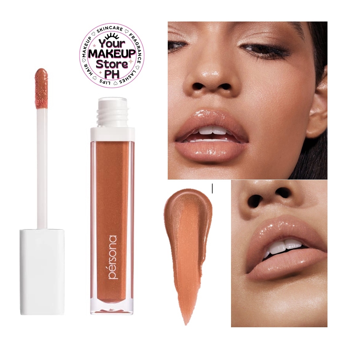 PERSONA Lip Gloss in HONEY 0.2 oz
