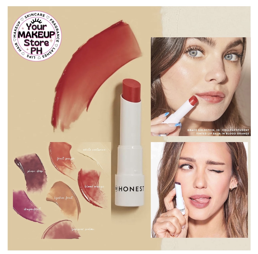 HONEST BEAUTY Tinted Lip Balm 0.141 oz./ 4.0 g in BLOOD