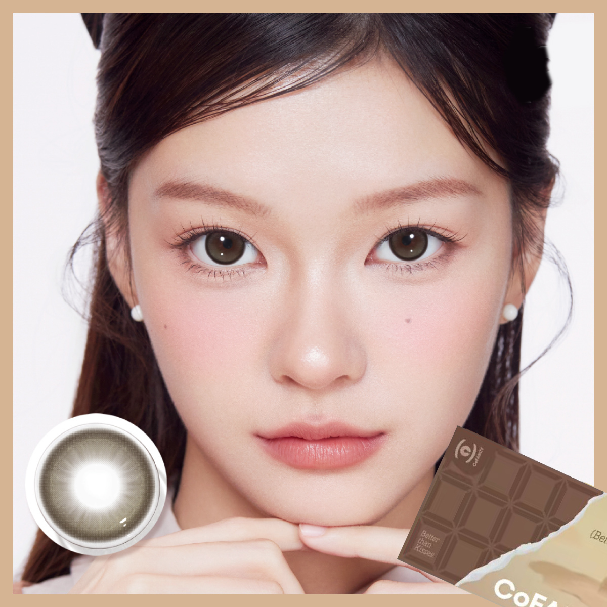 CoFANCY 可糖 律師冷棕(10片裝) Legally Tan_彩色日拋_【可糖_CoFANCY_甜心派】