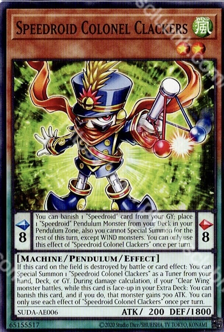 SUDA-AE006 Speedroid Colonel Clackers
