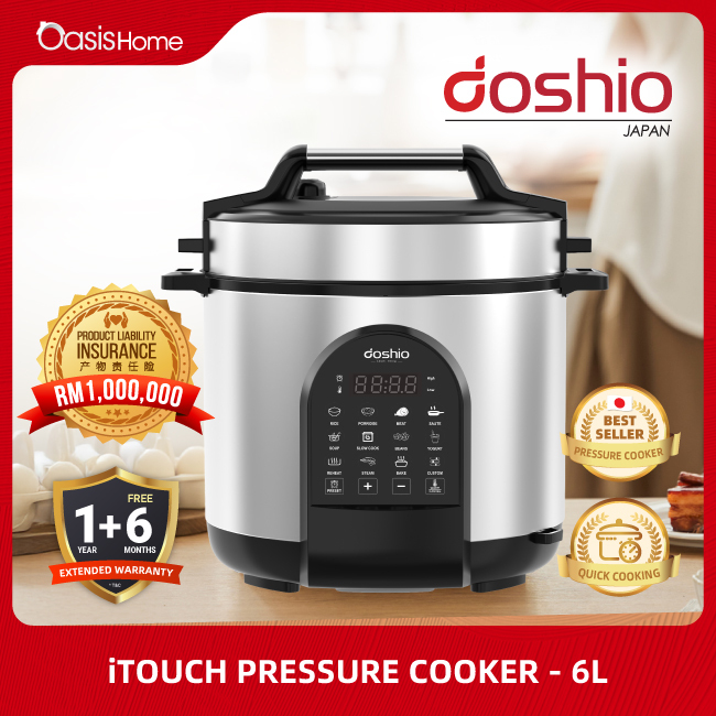 Doshio iTouch Pressure Cooker 6L