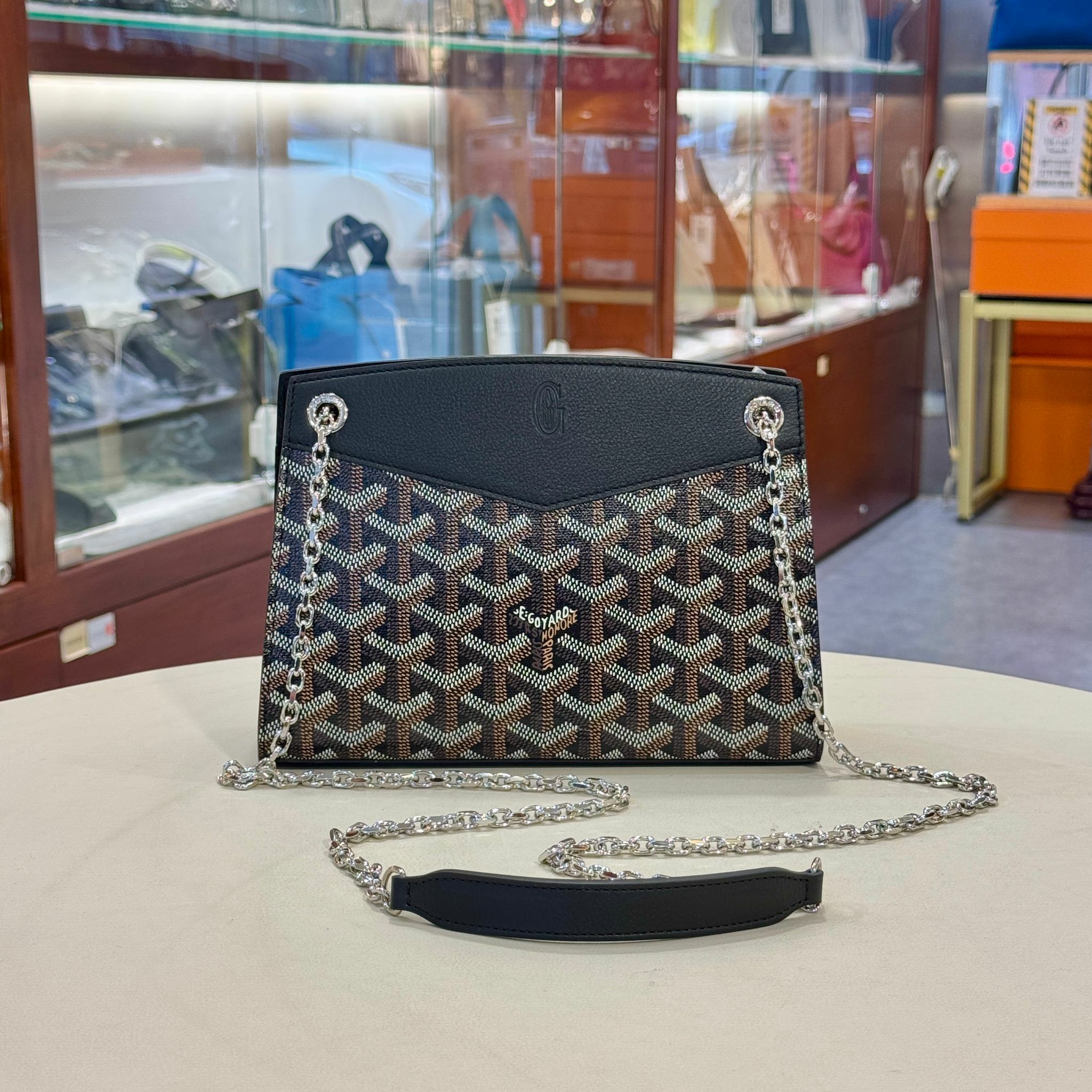 全新GOYARD MINI ROUETTE SOUPLE BAG 黑色 BLACK #BRAND NEW