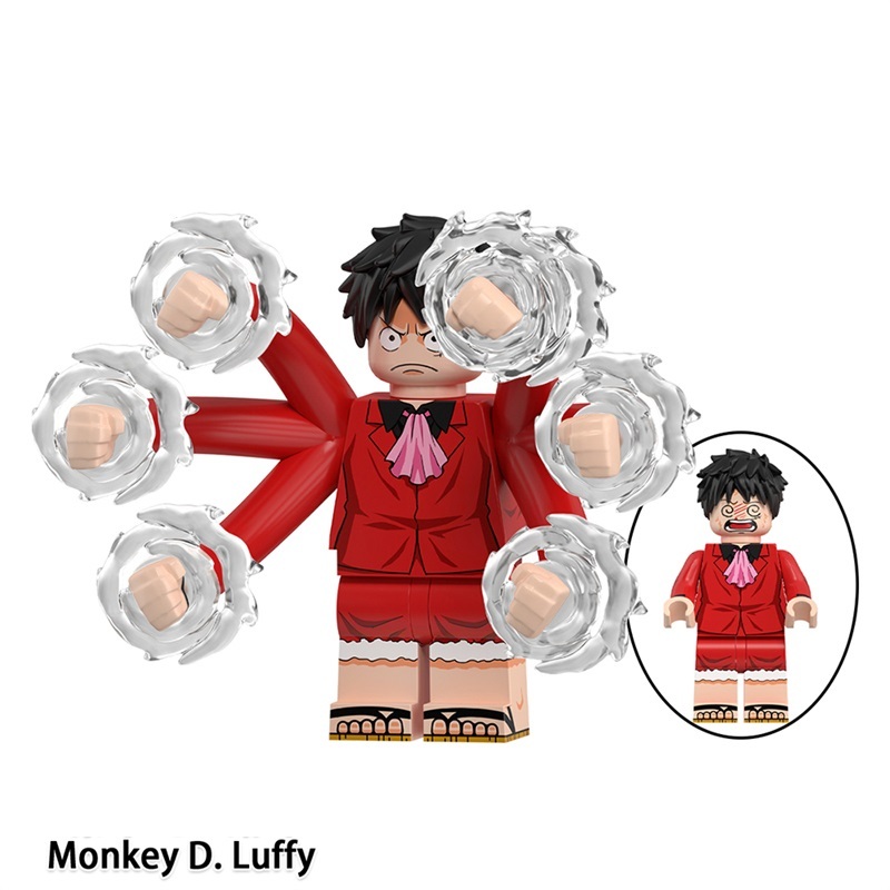 One Piece Luffy Minifigures Minifigs Fit lego WM2796