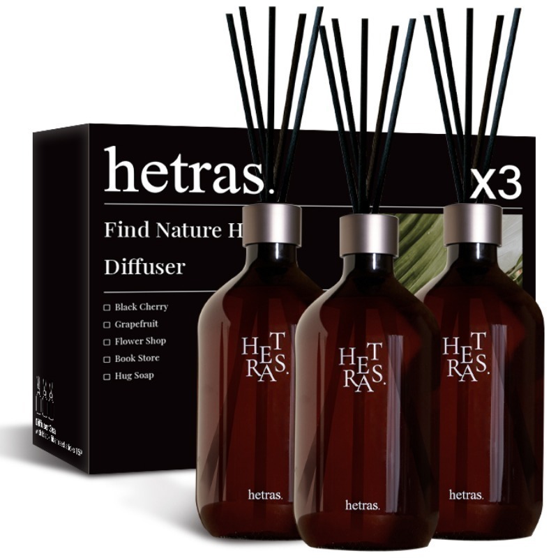 [New] Hetras Premium Diffuser 500ml*3 - Daisy