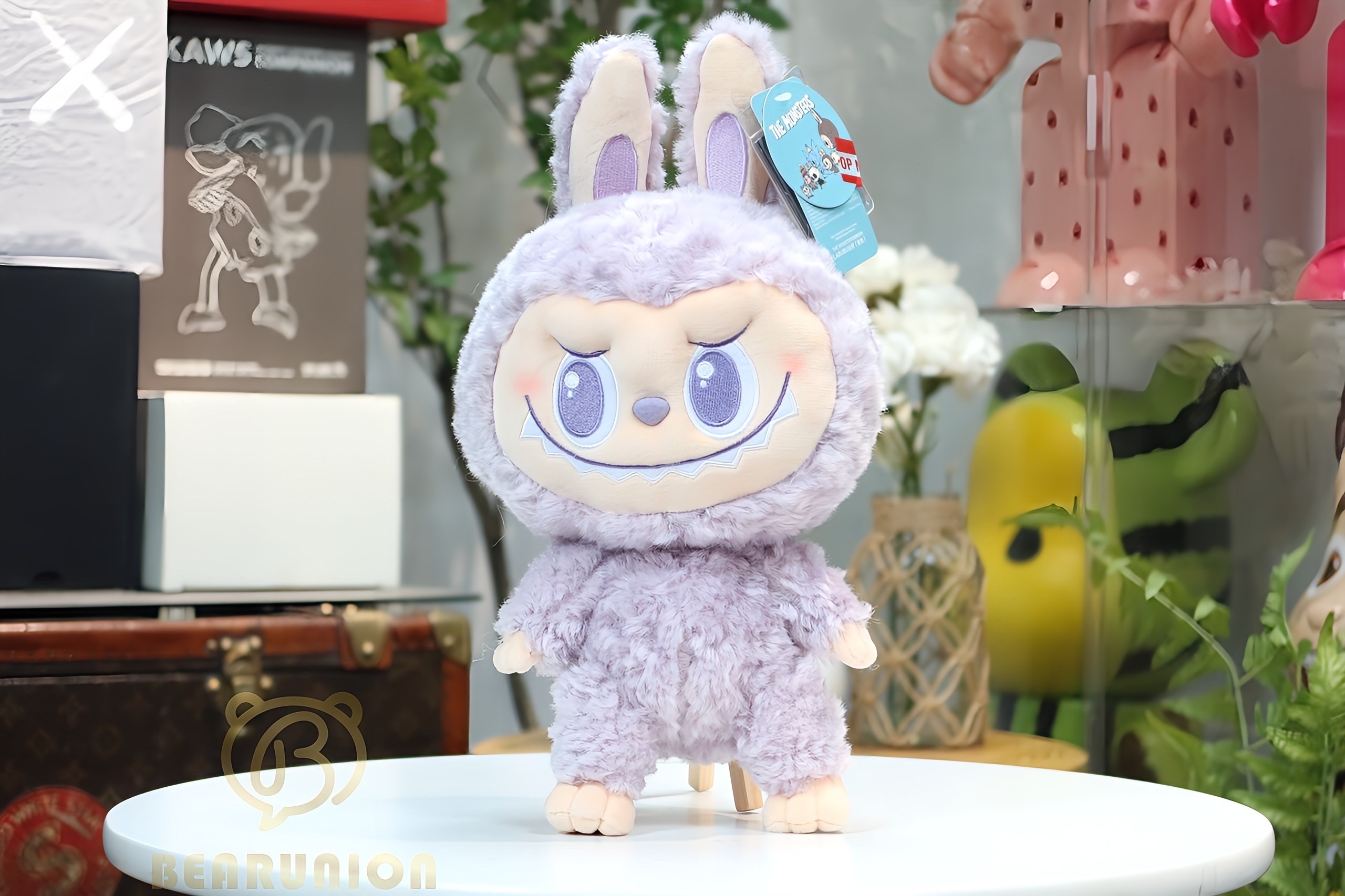 🥇現貨🥇POPMART POPLAND 樂園限定 PURPLE LABUBU PLUSH DOLL 34CM