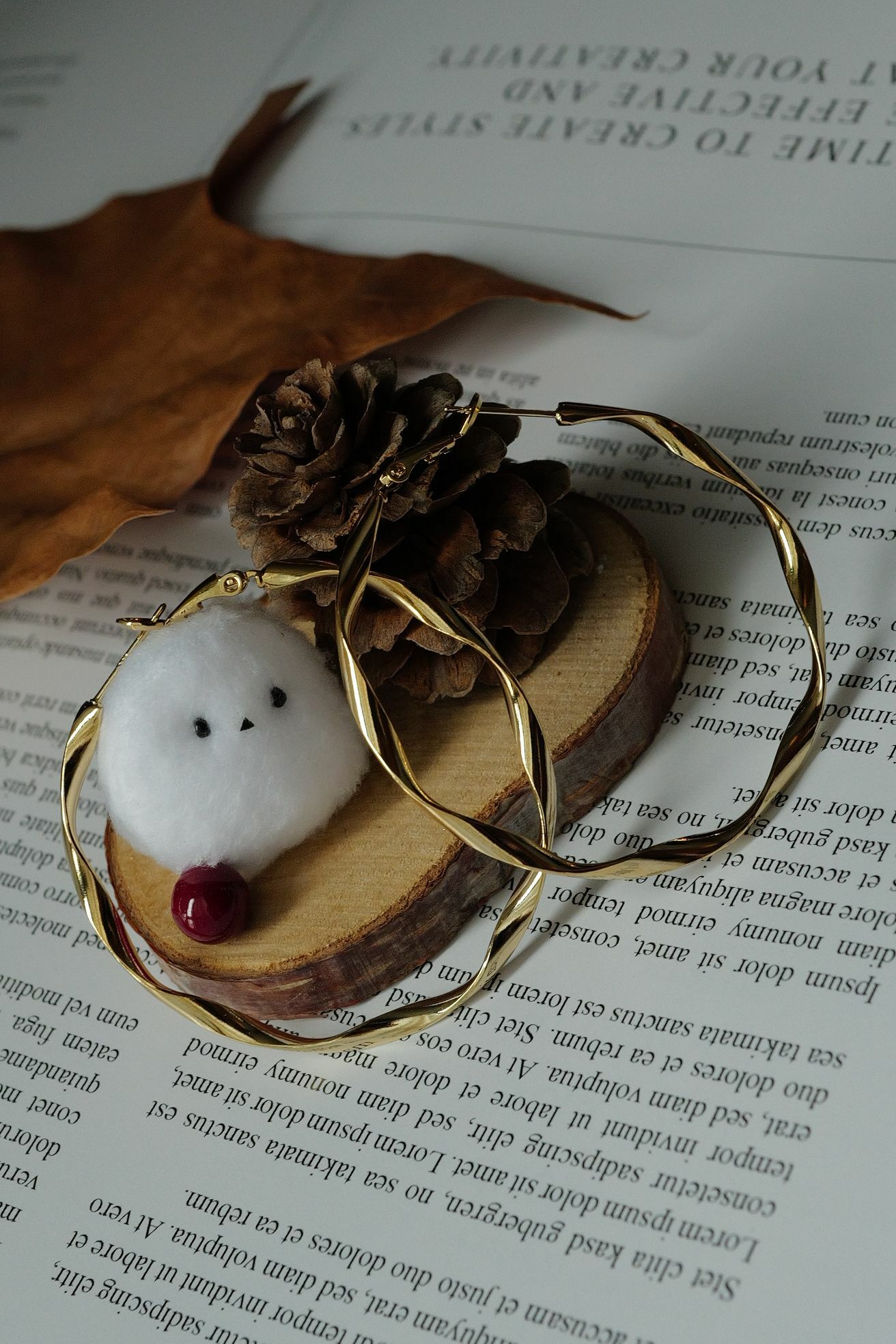 CJ47時髦大圈耳環