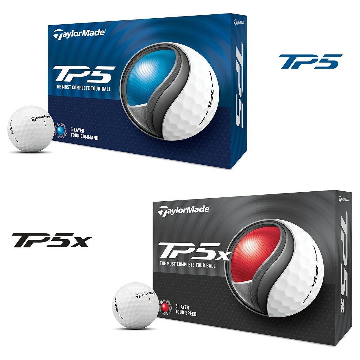 2024 TaylorMade TP5 5層高爾夫球 』