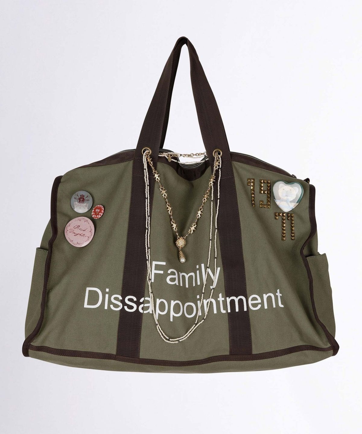 (SCULPTOR) Family Diss(appointment) Tote Bag Khaki