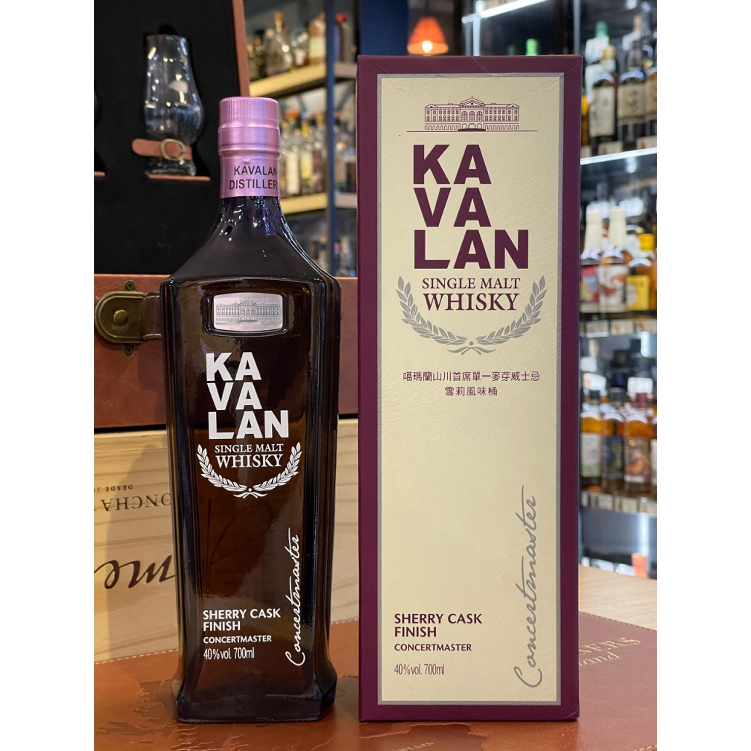 Kavalan Sherry Cask Finish Concertmaster Single Malt...