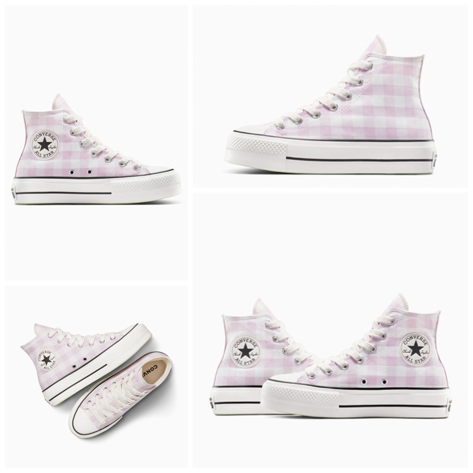 Converse Chuck Taylor All Star Lift Platform Gingham