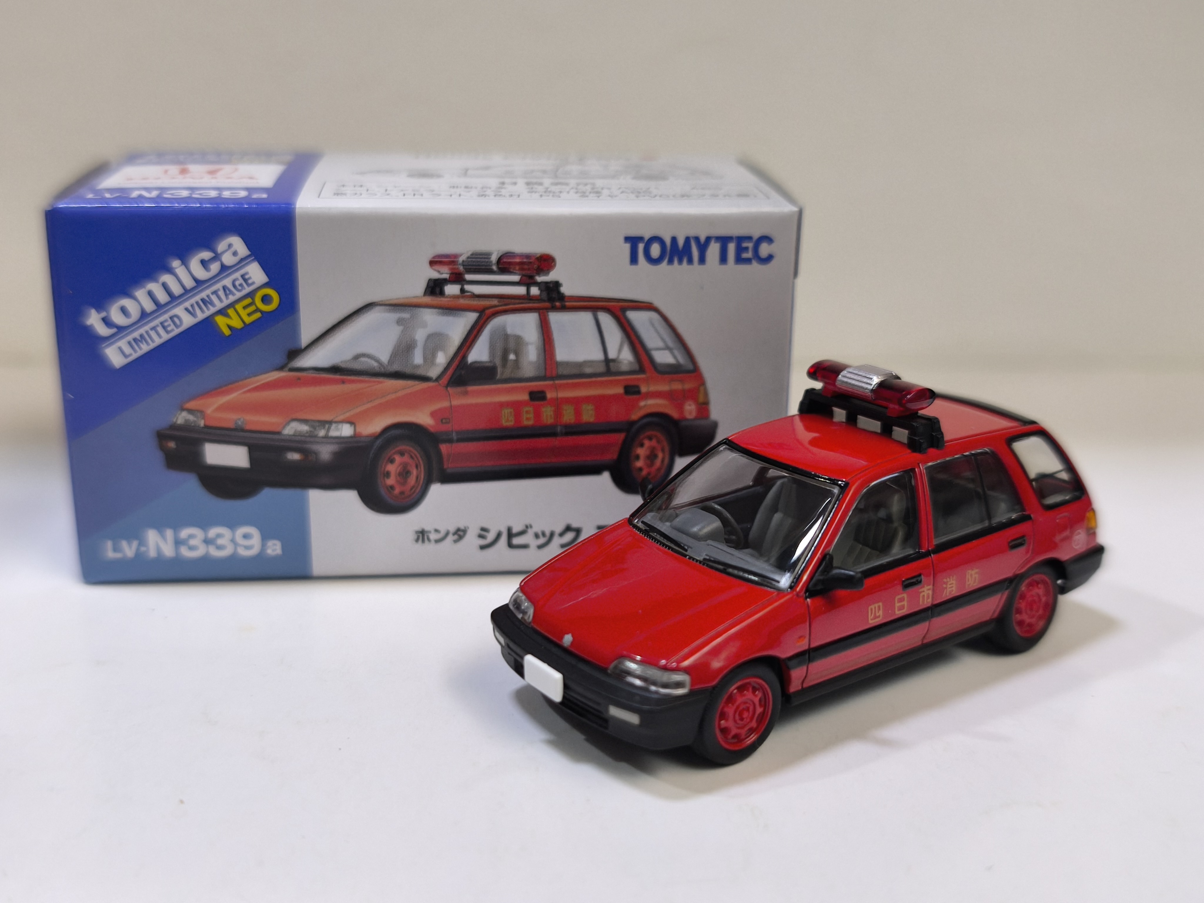 Tomytec LV-N339a Honda Civic Pro Fire Department PR