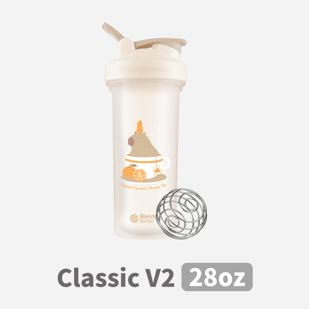 Blender Bottle × Maxbuild® ｜Classic V2｜28oz 搖搖杯｜水豚桔茶