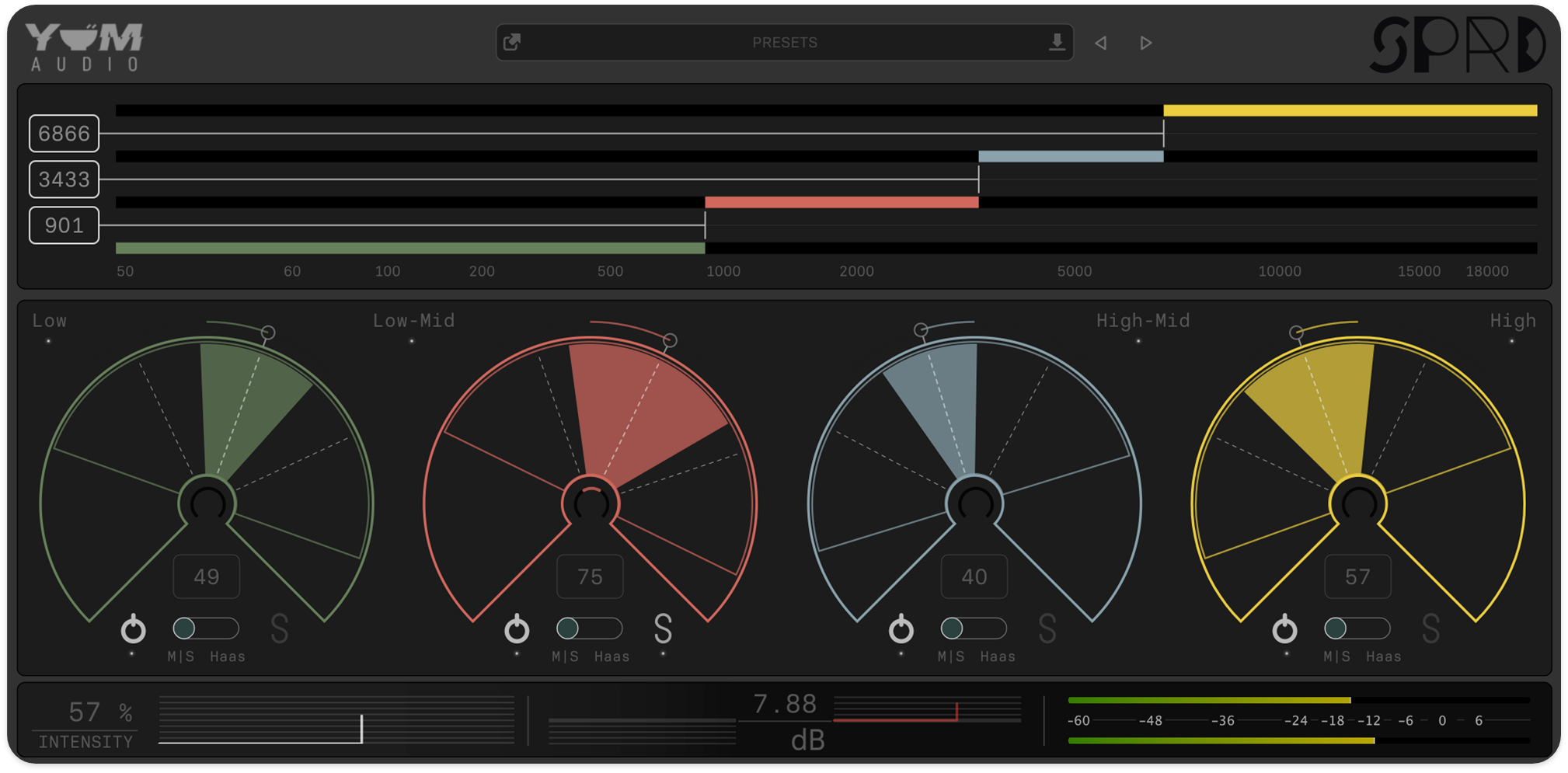 Yum Audio Spread 多頻帶立體聲處理 Plugins (序號下載版)