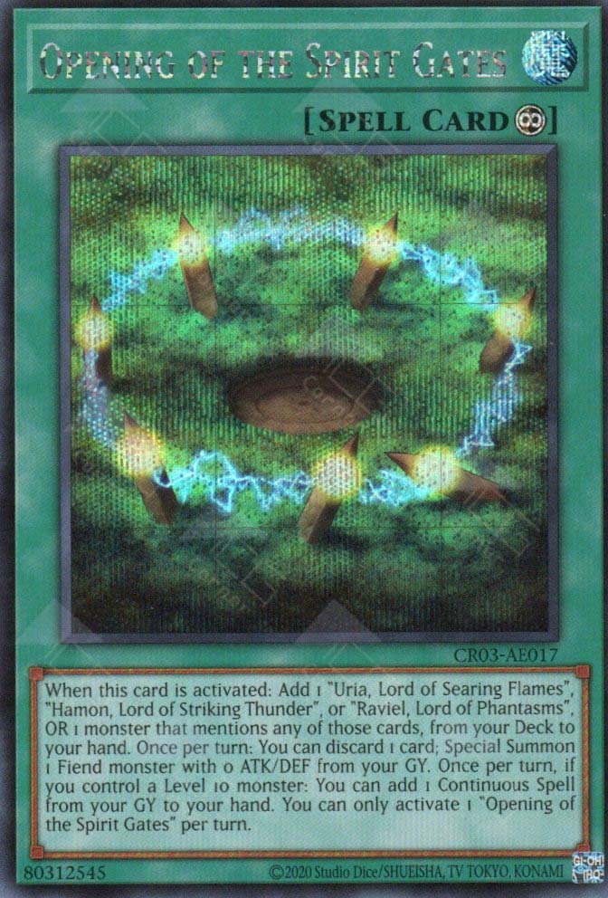 CR03-AE017 Opening of the Spirit Gates