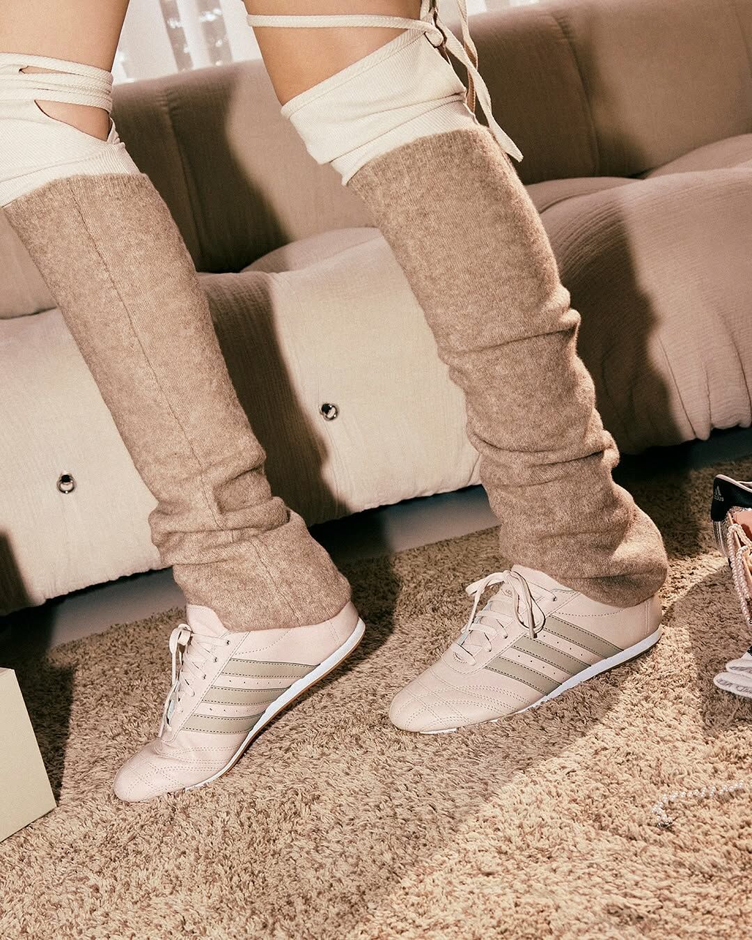 ADIDAS TAEKWONDO 玫瑰奶茶 柔粉 焦糖底 足球鞋 跆拳道鞋 鄭浩研代言同款 女鞋 JS0304