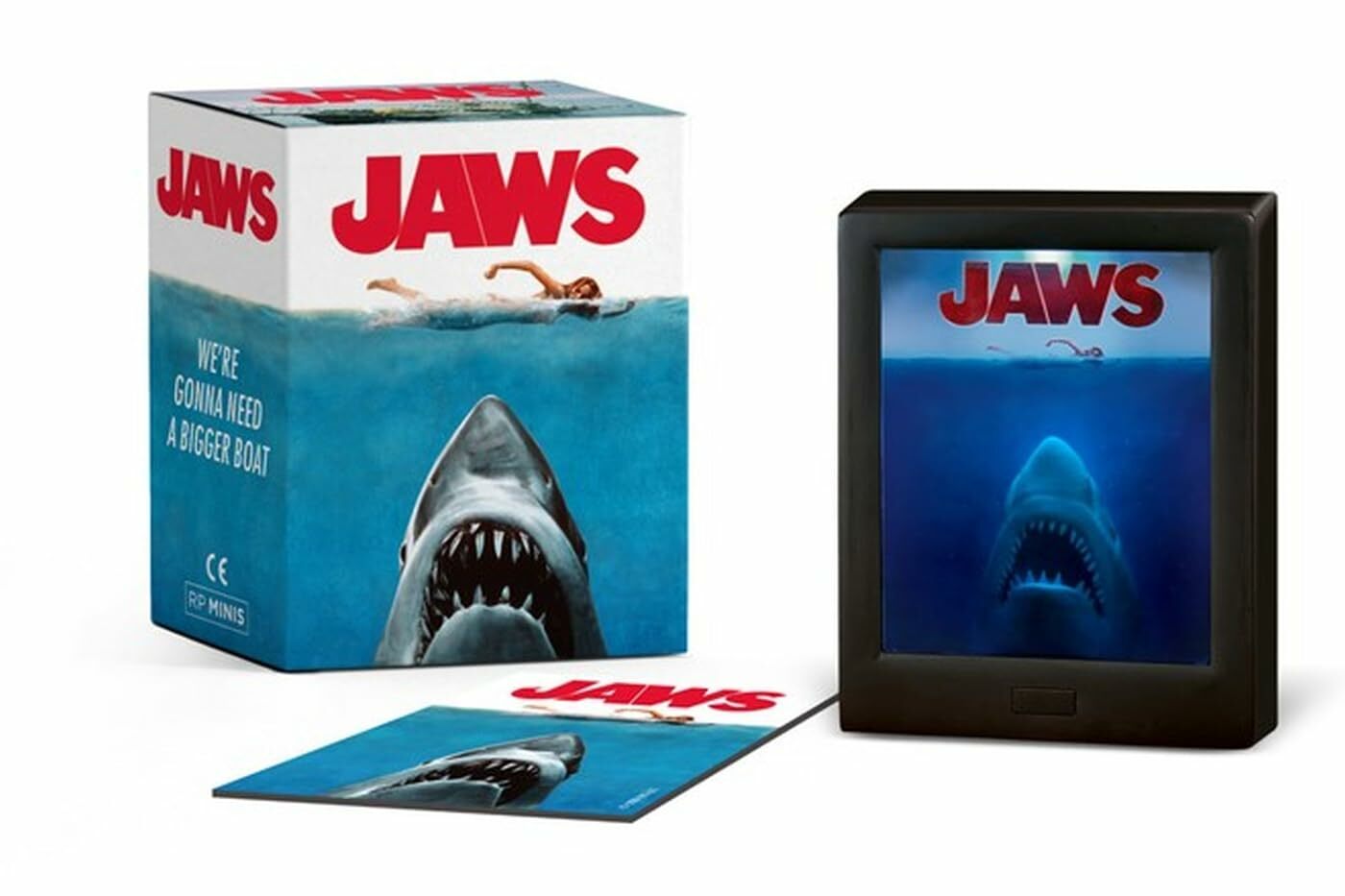 JAWS 3D Poster Music Box with Magnet