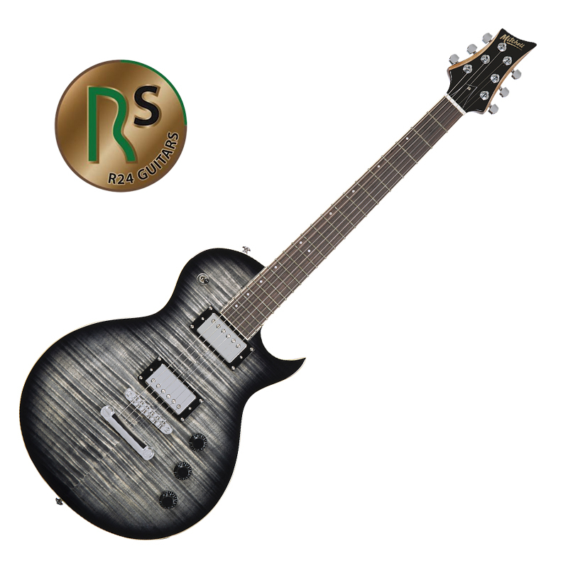 Mitchell MS470 電吉他 雙雙電吉他 可切單 (Widow Black Burst)