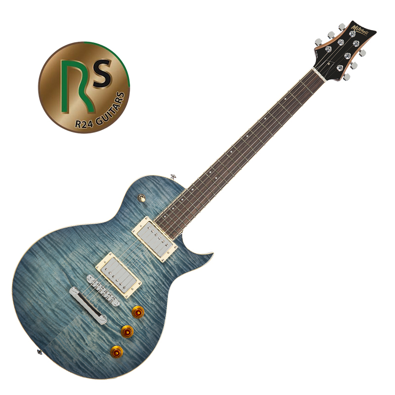 Mitchell MS470 電吉他 雙雙電吉他 可切單 (Denim Blue Burst)