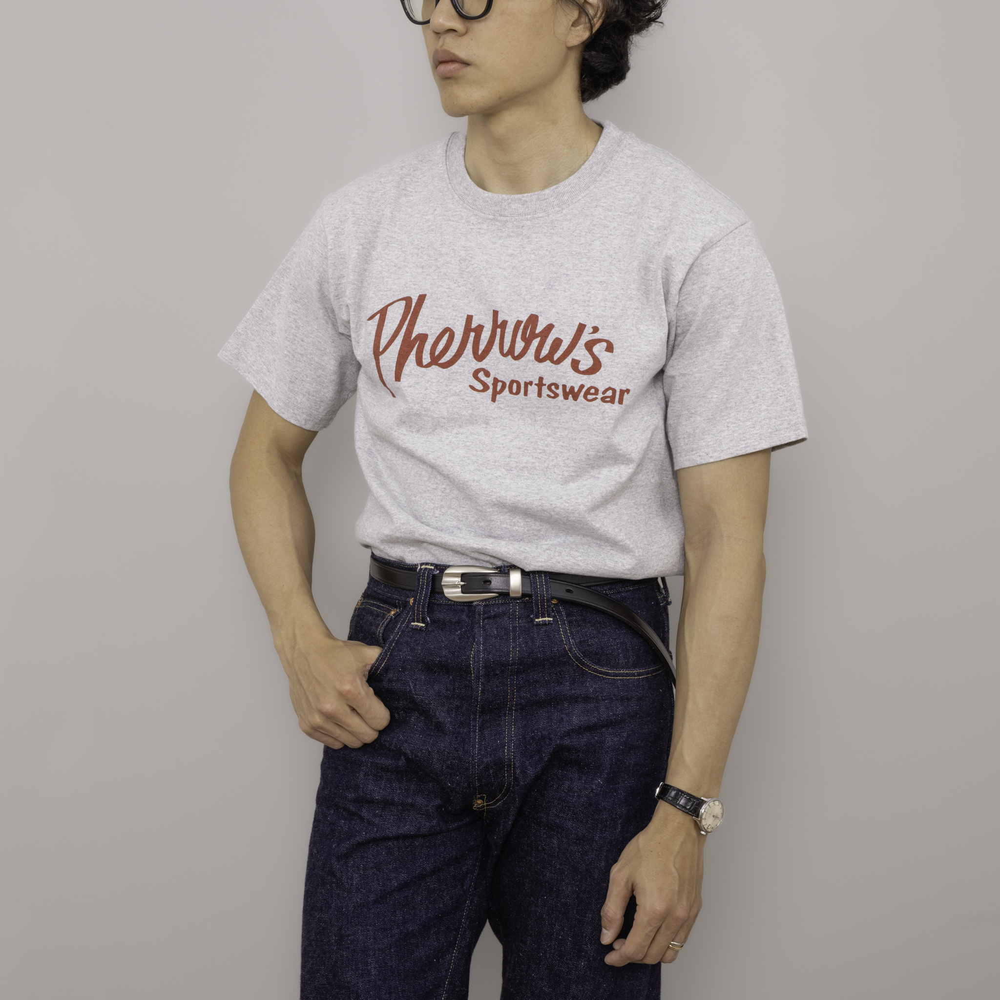PHERROWS - 超人氣定番 Pherrows LOGO TEE (25SS 新色)