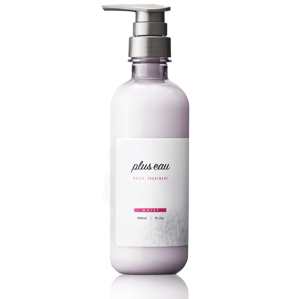 [plus eau] 水解蠶絲保濕潤髮乳 450ml