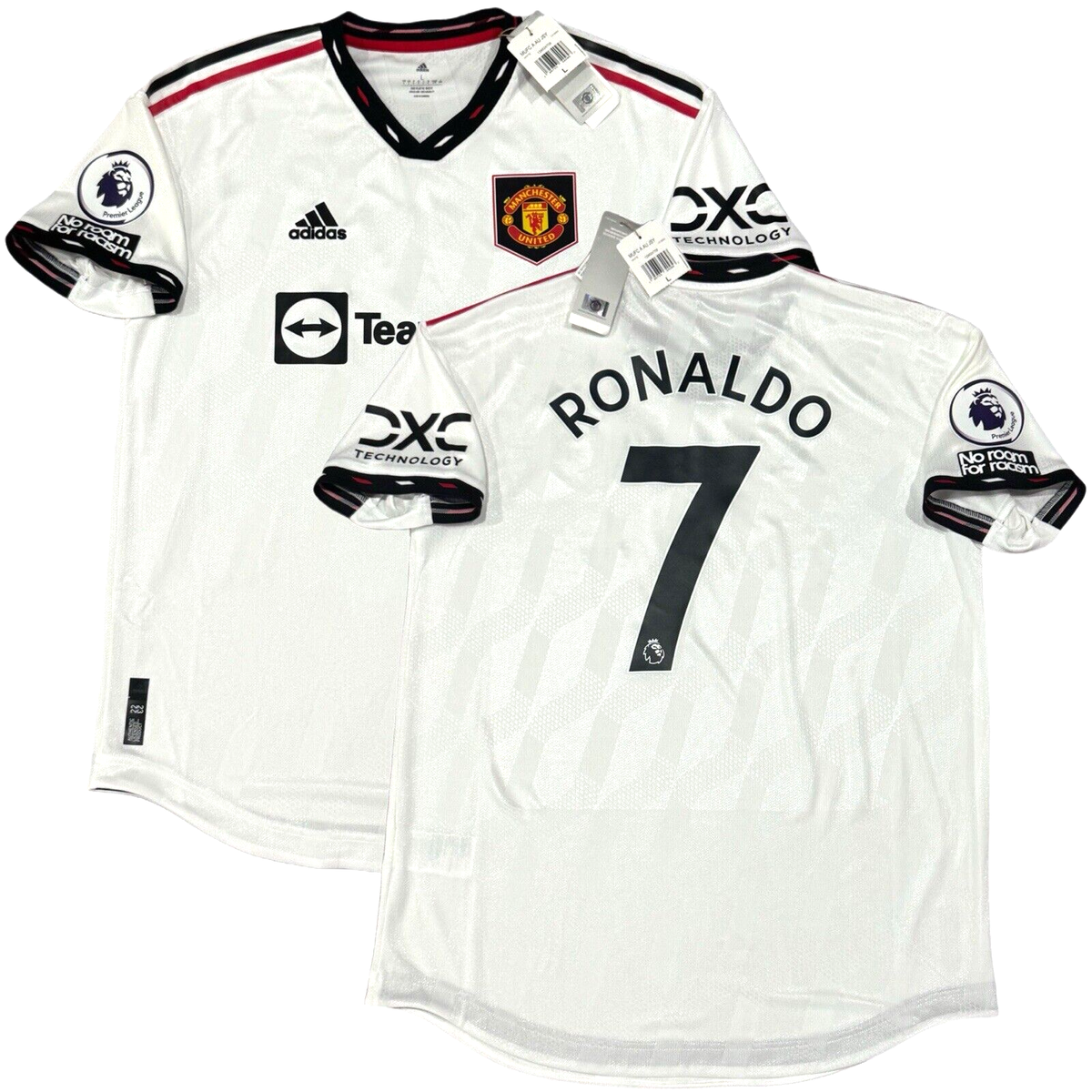 2022 Manchester United Away Authentic Shirt with 7 Rona