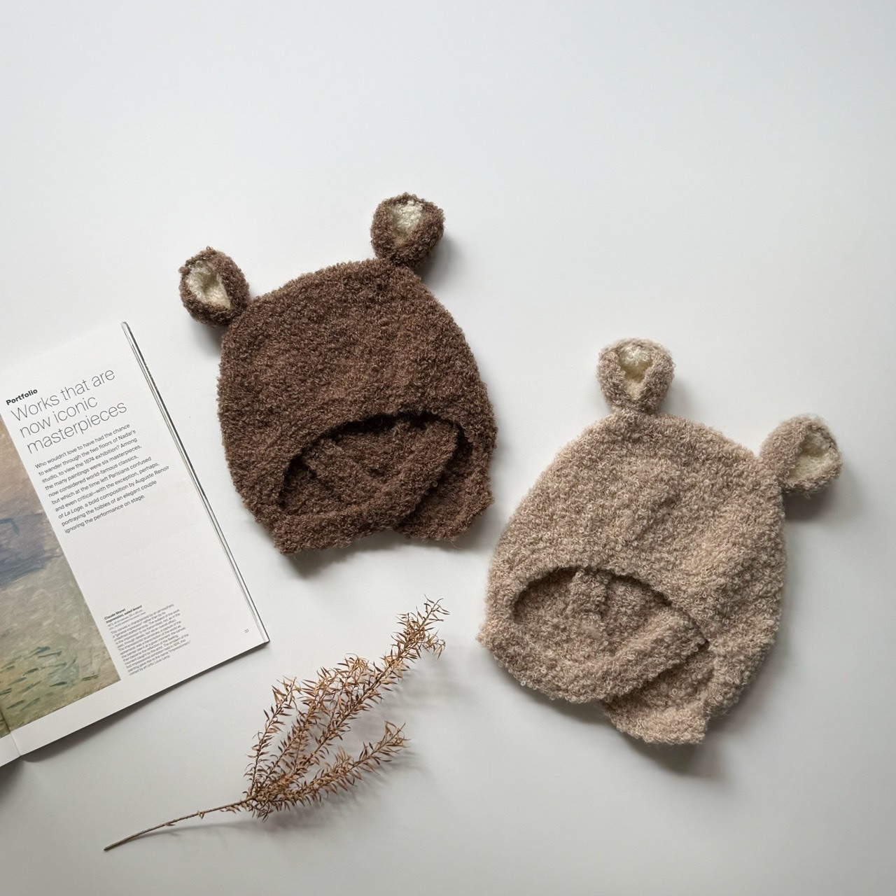 Kiddy Stuff - Boucle Bear hat