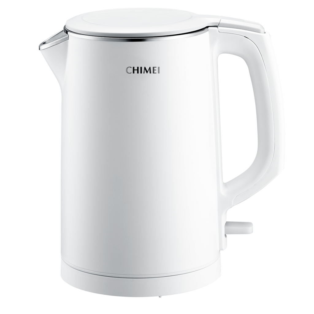 奇美CHIMEI｜KT-15GP00-W 1.5L 不鏽鋼防燙快煮壺-珍珠白