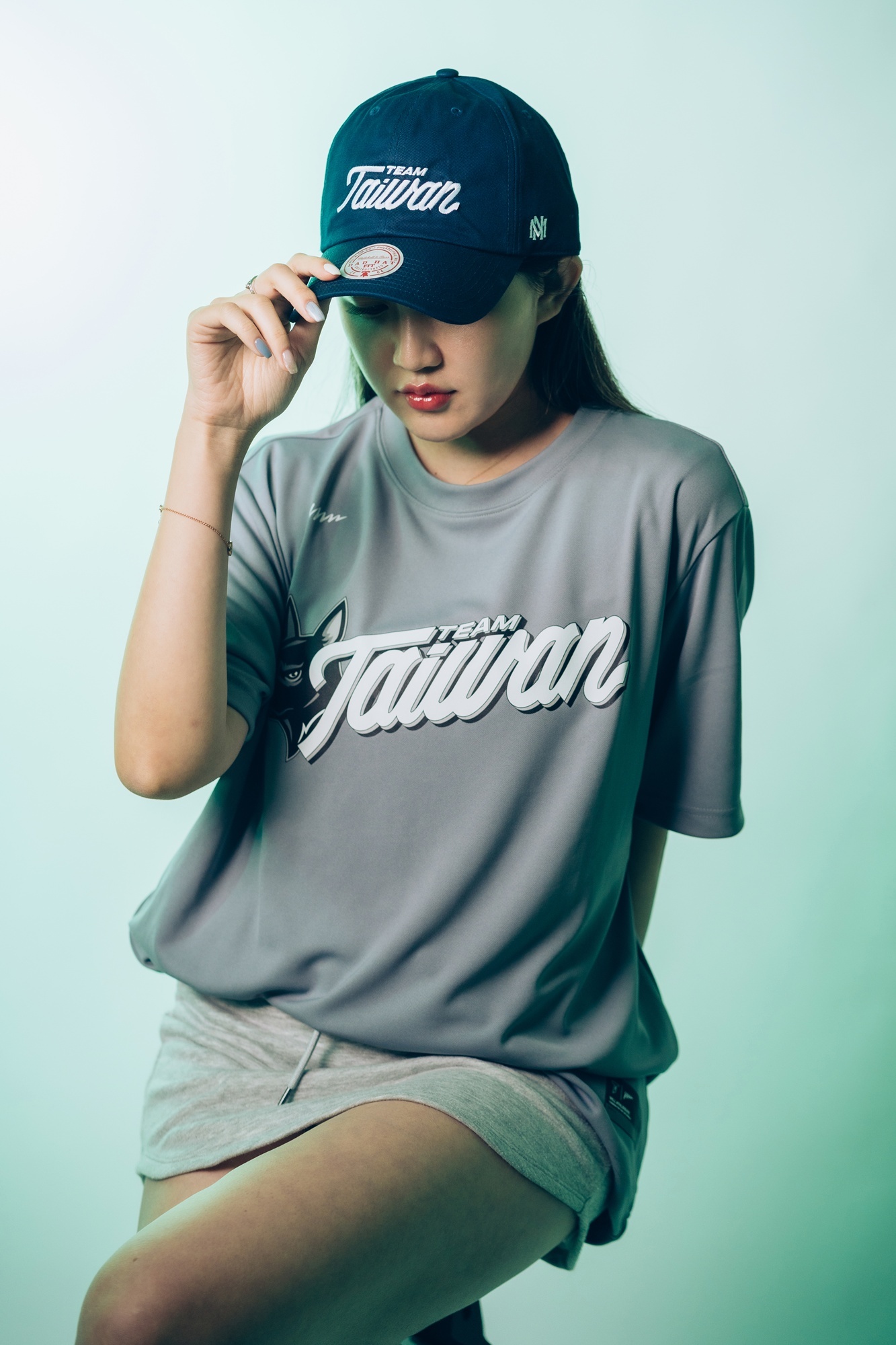 = 特瑞肥 = Team Taiwan 台灣犬 灰 台灣 WILL X CPBL 環保材質 排汗 短袖 全新