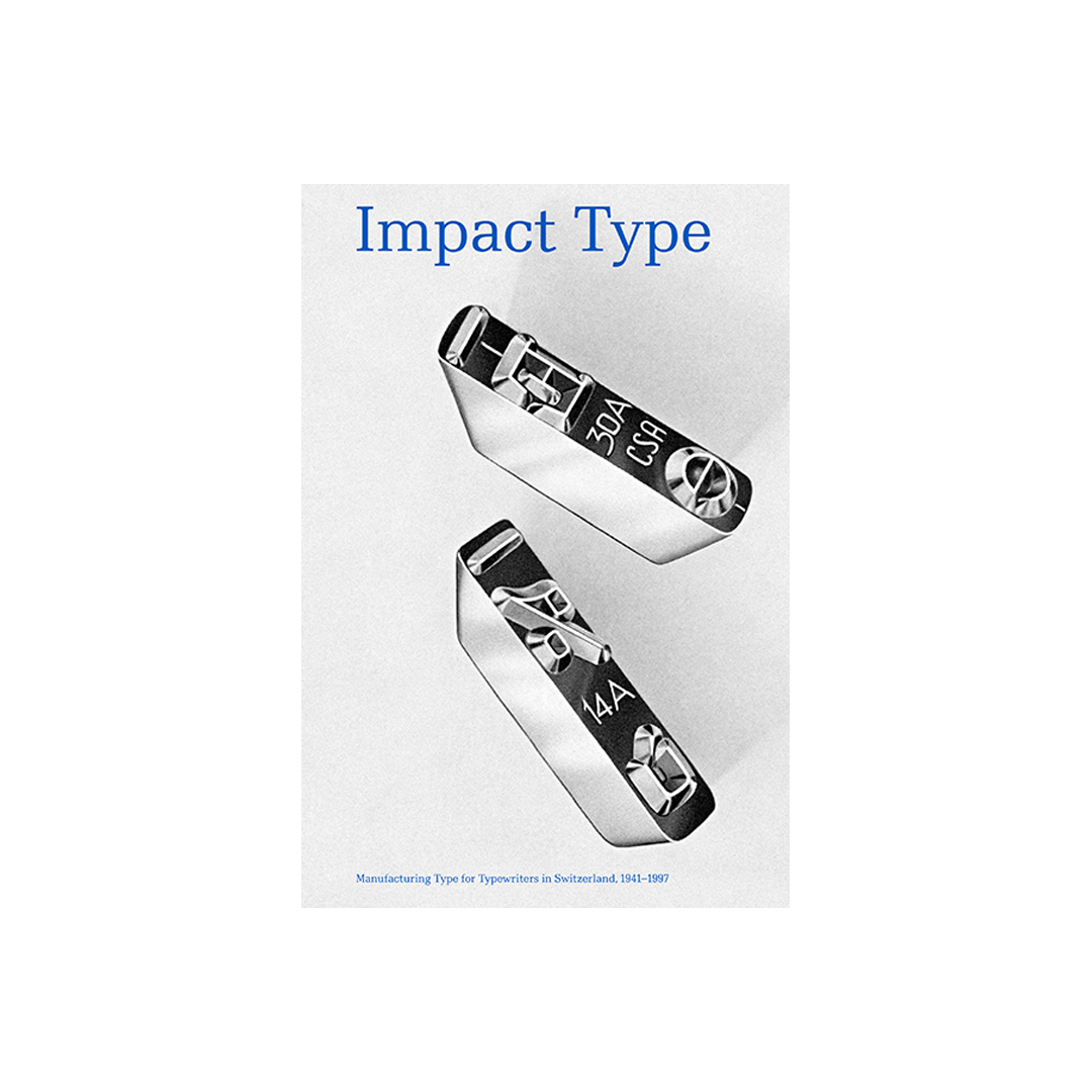 Impact Type Manufacturing Type for Typewriters in Switz