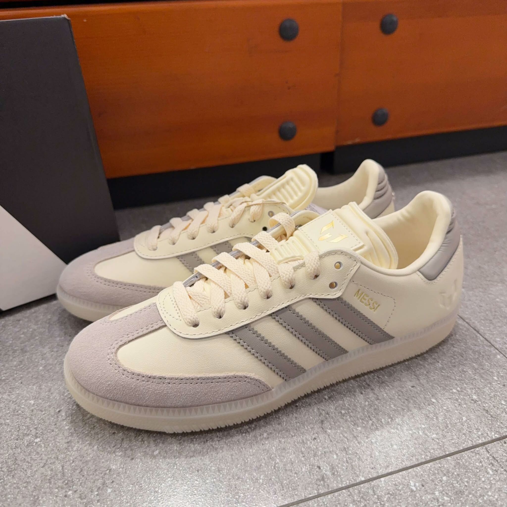 ADIDAS SAMBA X LIONEL MESSI 足球 梅西 聯名款 JQ0266