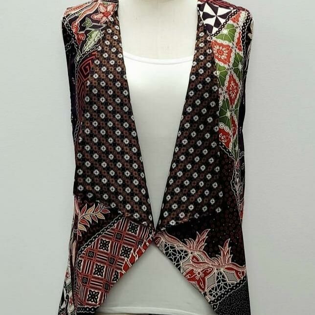 Batik Print Double Sided Rompi (vest) (BPV)