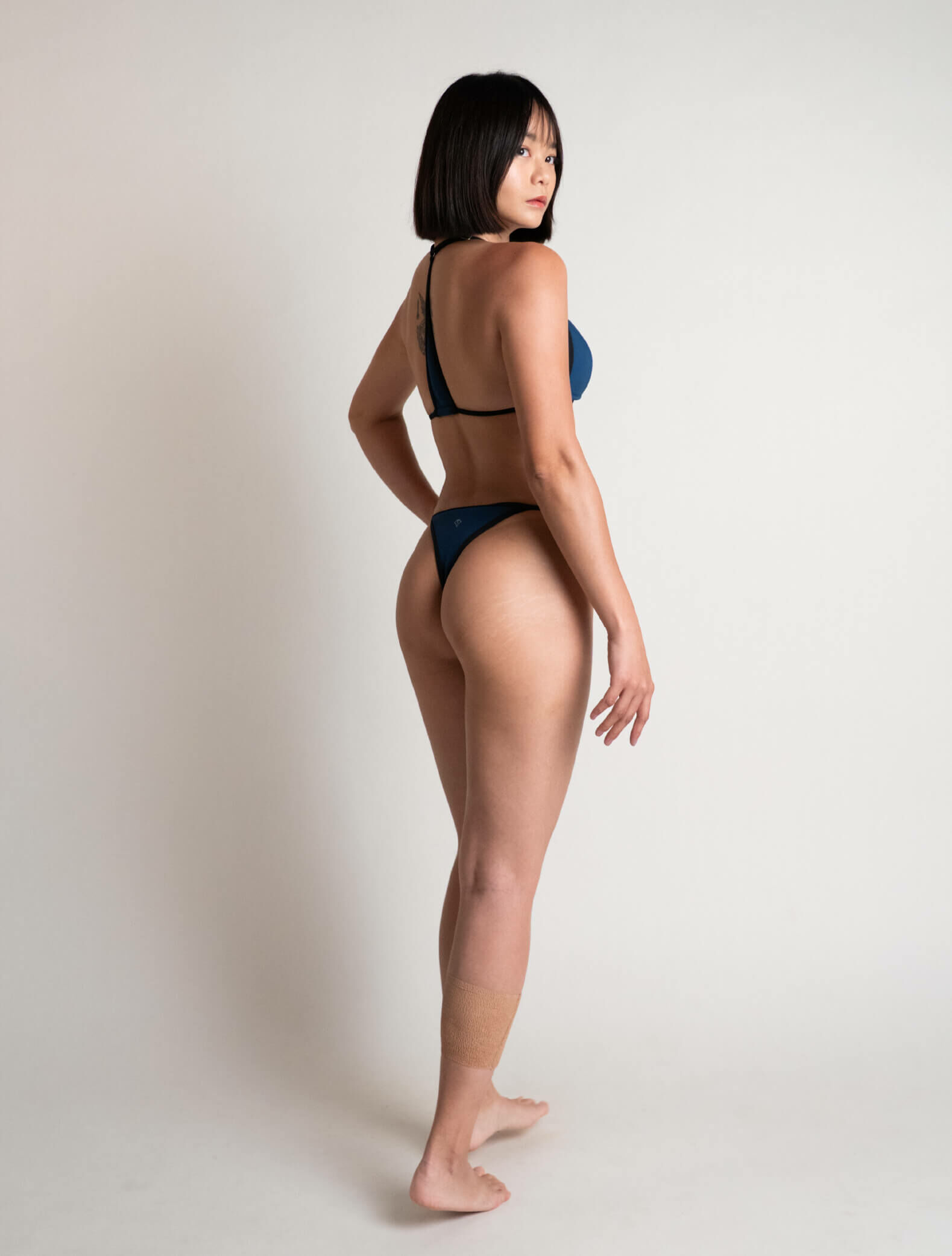 Navy Blue 海軍藍 / 1.5mm NEO 調節式細丁下褲 / Bottom｜TIMU AQUA