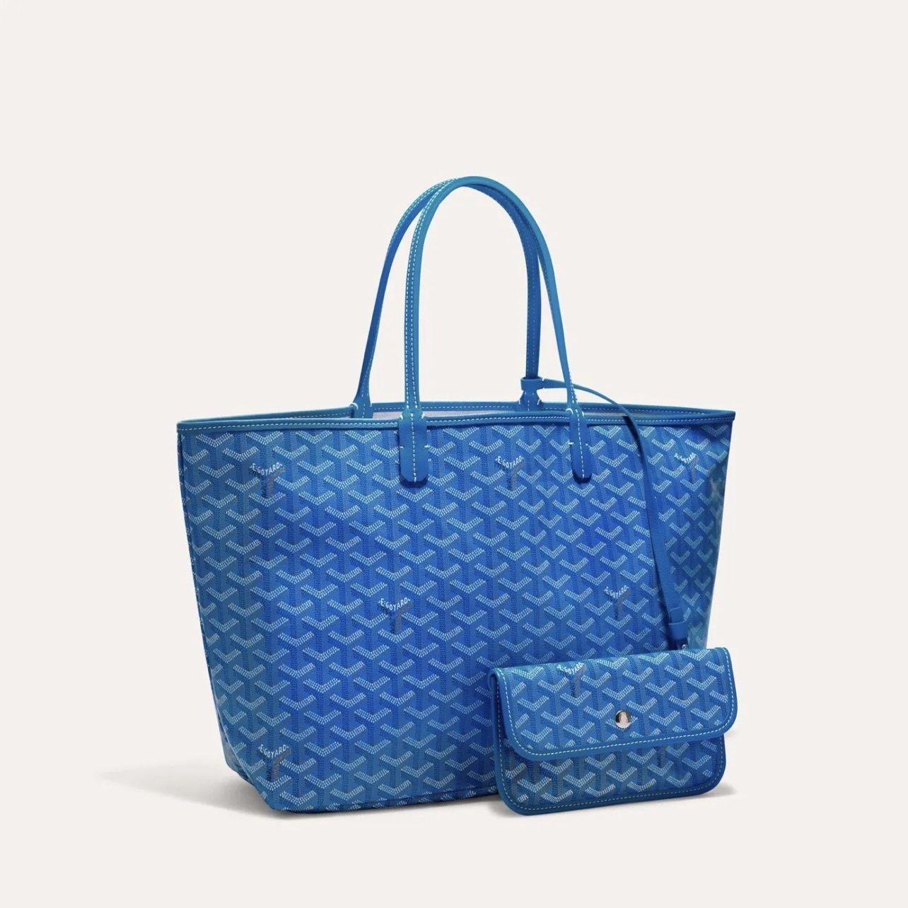 Goyard Saint Louis PM Bag(Sky Blue)