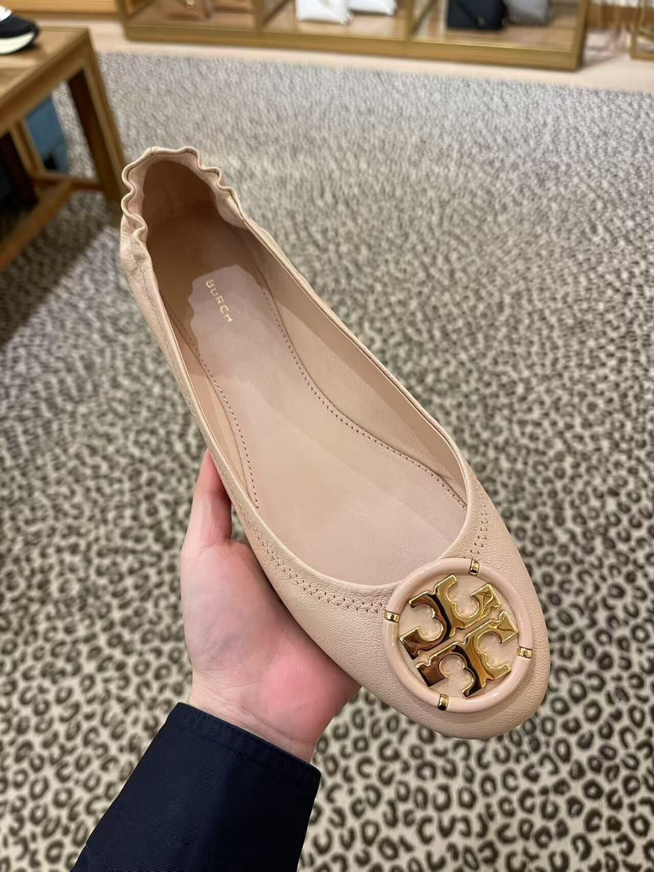 Tory Burch Multi Logo Ballet 平底芭蕾舞鞋